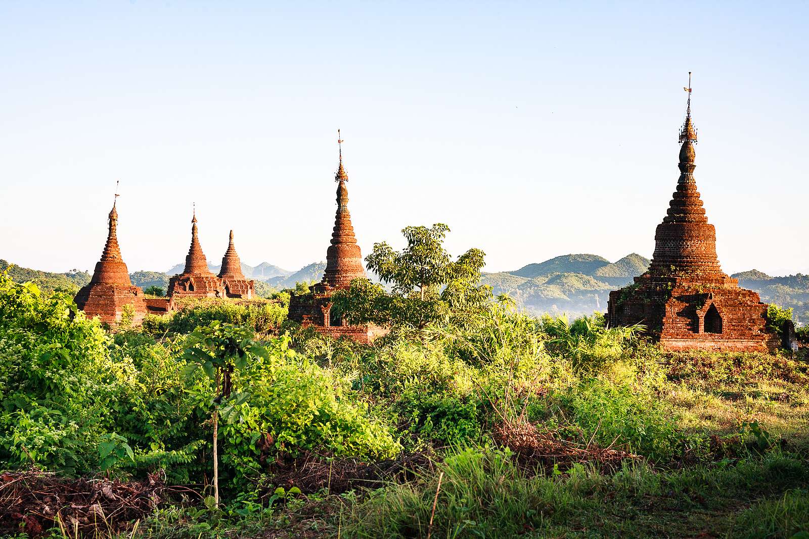 Proti proudu řeky Kaladan do Mrauk U - yan / mupymup